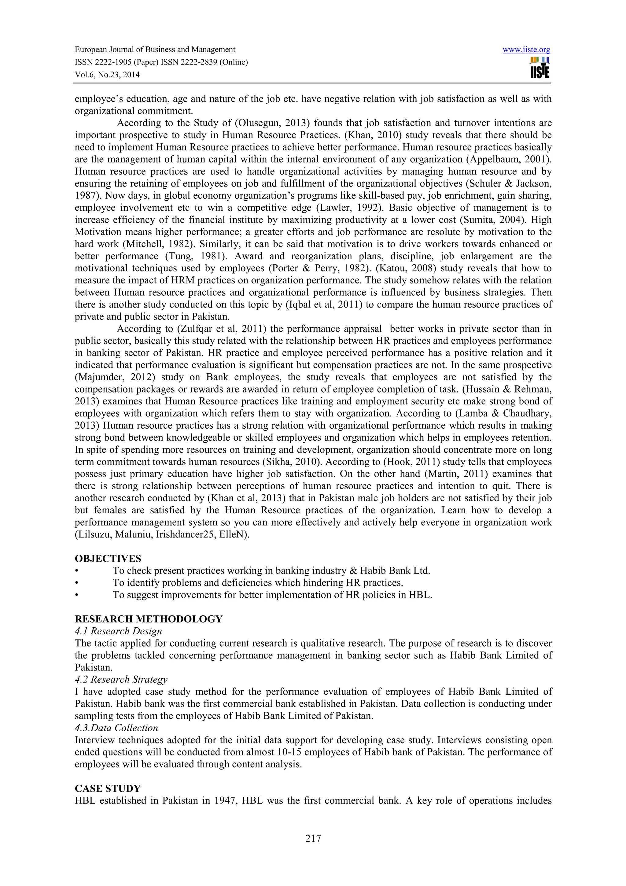 Performance evaluation of banking sector in pakistan | PDF