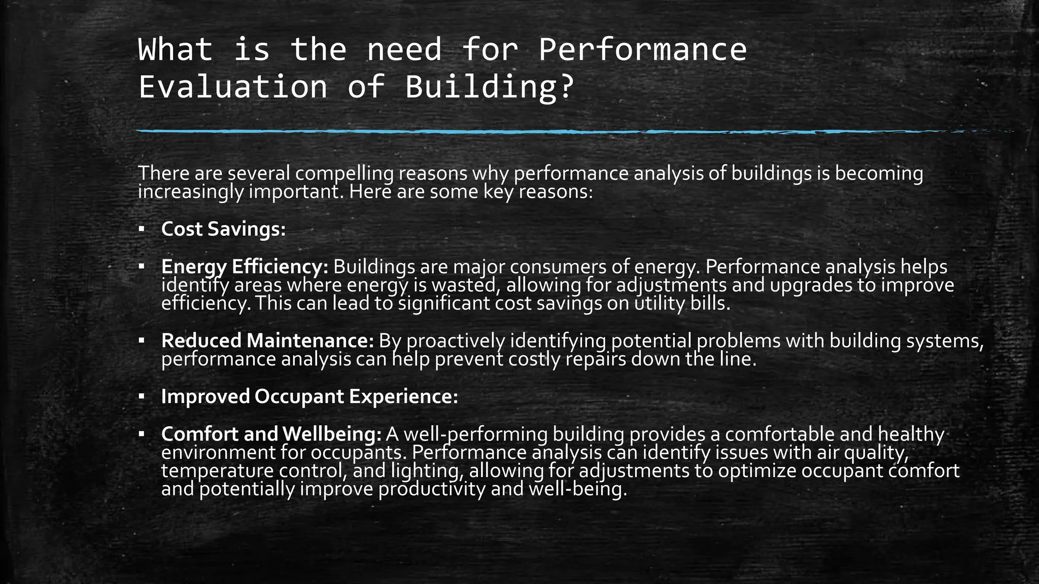 Performance Evaluation of Building_Assignment 1.pptx