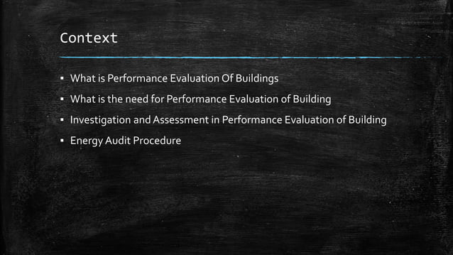 Performance Evaluation of Building_Assignment 1.pptx