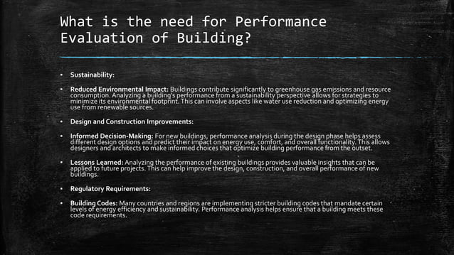 Performance Evaluation of Building_Assignment 1.pptx
