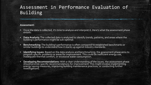 Performance Evaluation of Building_Assignment 1.pptx