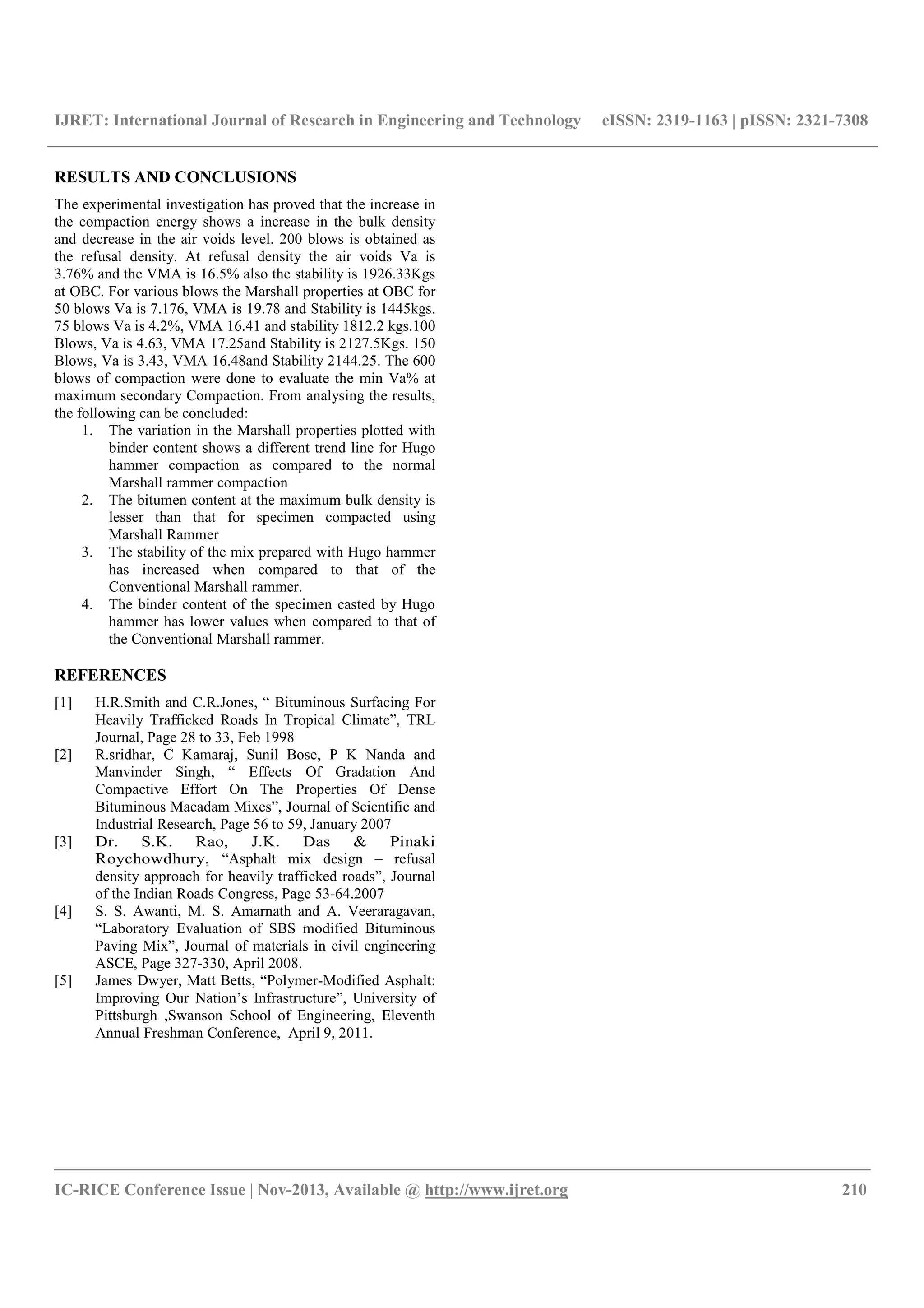 Performance evaluation of dense bituminous macadam | PDF