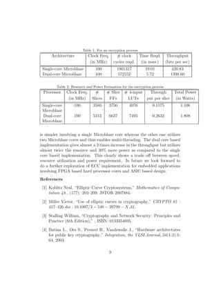 Performance evaluation of ecc in single and multi( eliptic curve) | PDF