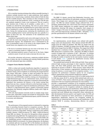 Performance evaluation of efficient segmentation and classification based iris recognition using ...