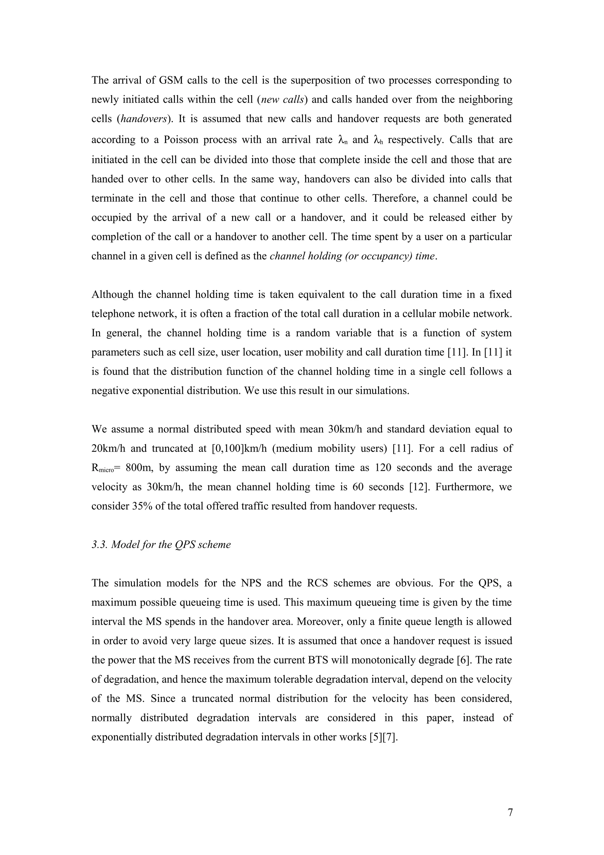 Performance Evaluation Of Gsm Handover Traffic In A Gprsgsm Network Doc