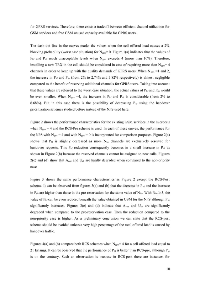 Performance Evaluation Of Gsm Handover Traffic In A Gprsgsm Network Doc