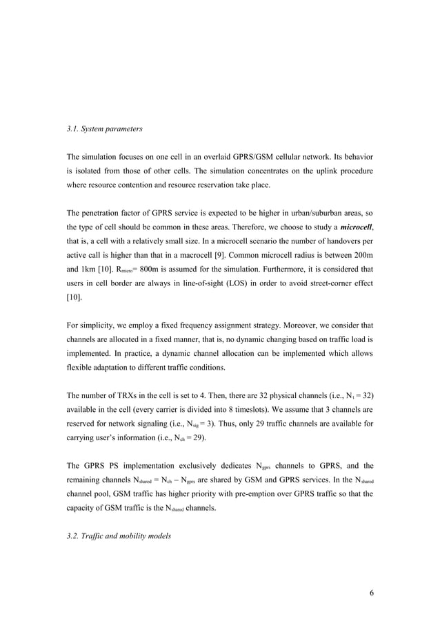 Performance Evaluation Of Gsm Handover Traffic In A Gprsgsm Network Doc