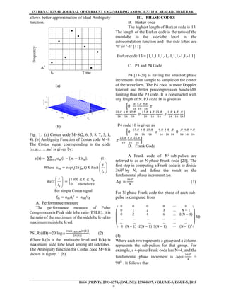 Performance evaluation of nested costas codes | PDF