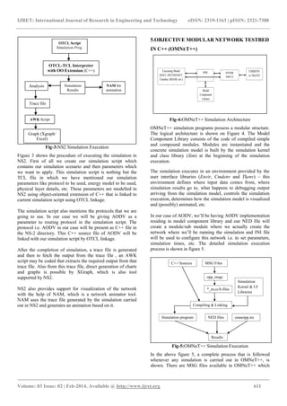 Performance evaluation of ns2 and omnet++ simulators for aodv protocol in manet | PDF