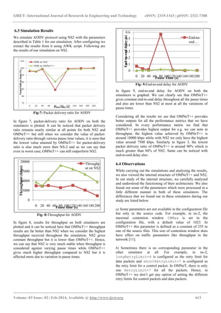 Performance evaluation of ns2 and omnet++ simulators for aodv protocol in manet | PDF