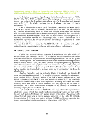Performance evaluation of reversible logic based cntfet demultiplexer 2 | PDF | Physics | Science