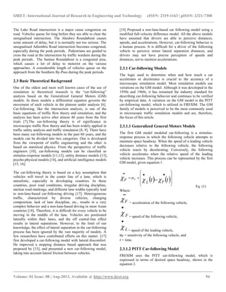 Performance evaluation of santasi roundabout, kumasi ghana using micro simulation model | PDF