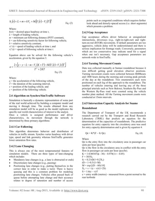 Performance evaluation of santasi roundabout, kumasi ghana using micro simulation model | PDF