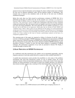 Performance evaluation on the basis of bit error rate for different order of modulation and ...