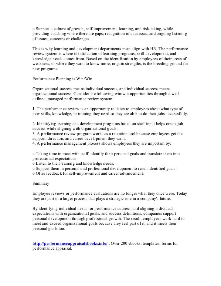 Performance Evaluation Remarks performance-evaluation-remarks