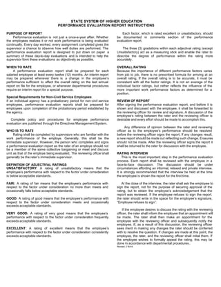 Performance evaluation report template | PDF