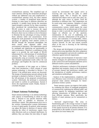 Performance evolution of automatic switched beam antenna for indoor WLAN systems | PDF ...