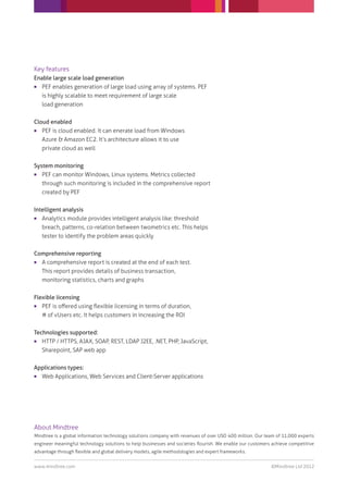 Performance Execution Framework (PEF). | PDF