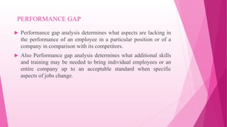Performance gap analysis | PPTX