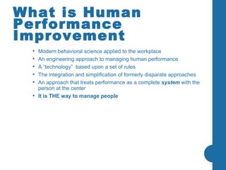 Performance improvement and career development | PPT