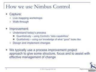 Performance improvement in Criminal Justice using Nimbus Control | PPT