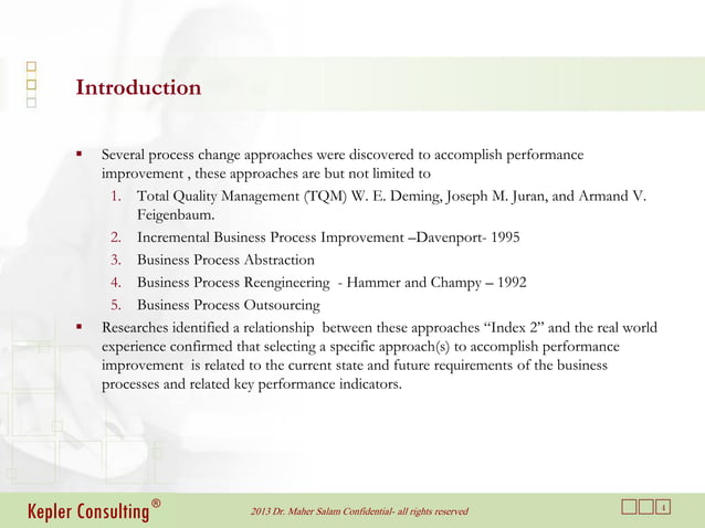 Performance improvement methodology | PPT