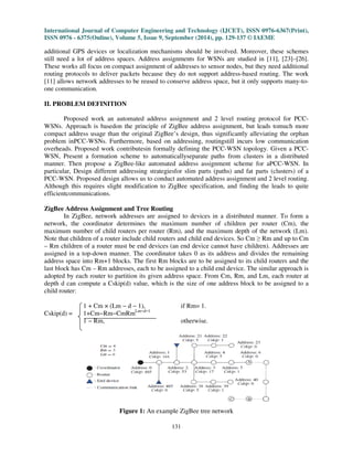 Performance improvement of automated address assignment for path cluster wsn using 2 level ...