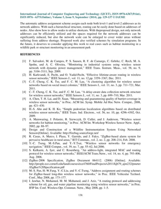 Performance improvement of automated address assignment for path cluster wsn using 2 level ...