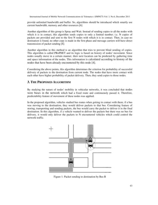 Performance improvement of vehicular delay tolerant networks using public transportation systems ...