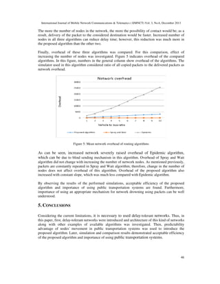 Performance improvement of vehicular delay tolerant networks using public transportation systems ...