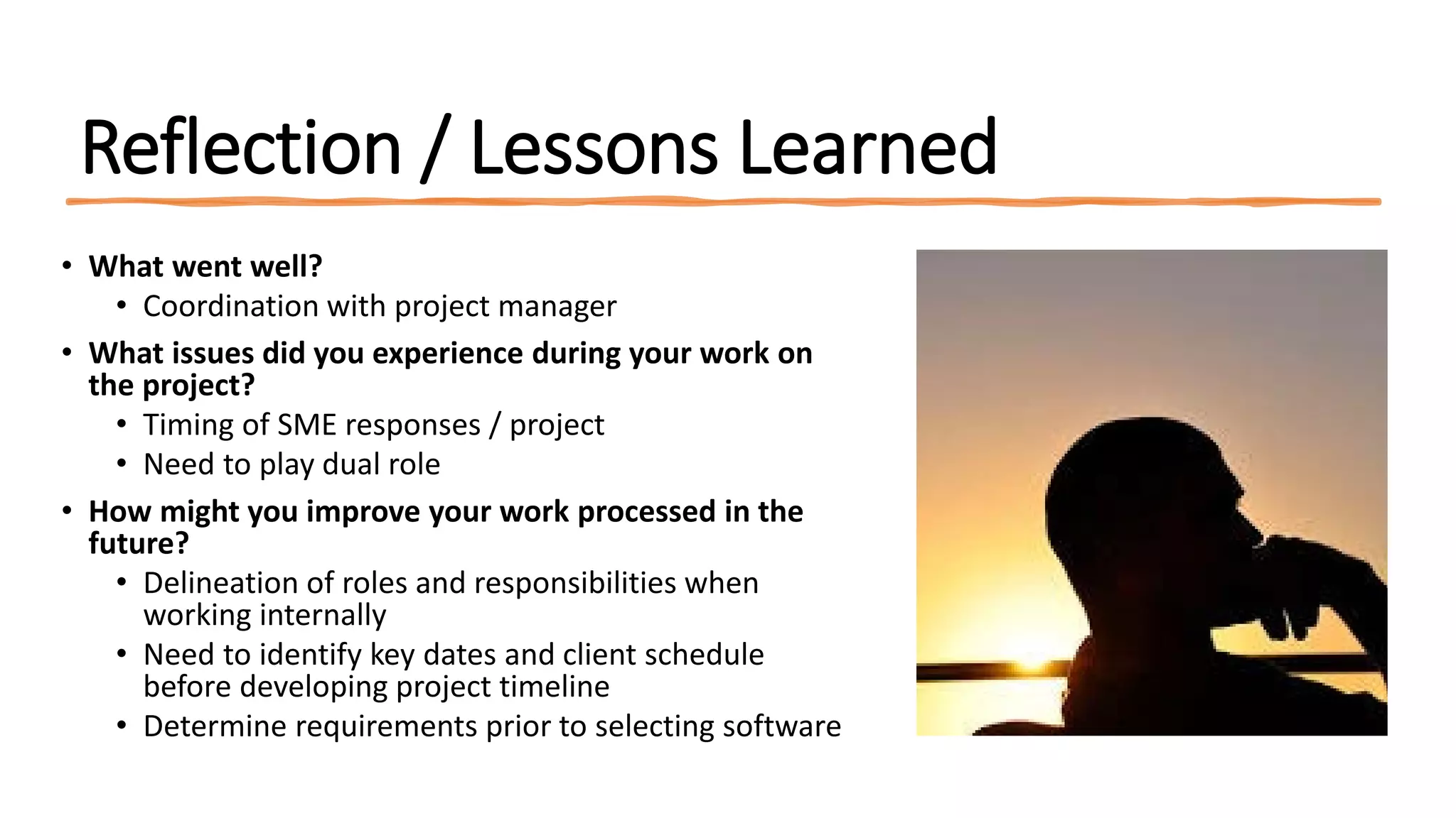 Performance Improvement Final Presentation - ODH project | PPT