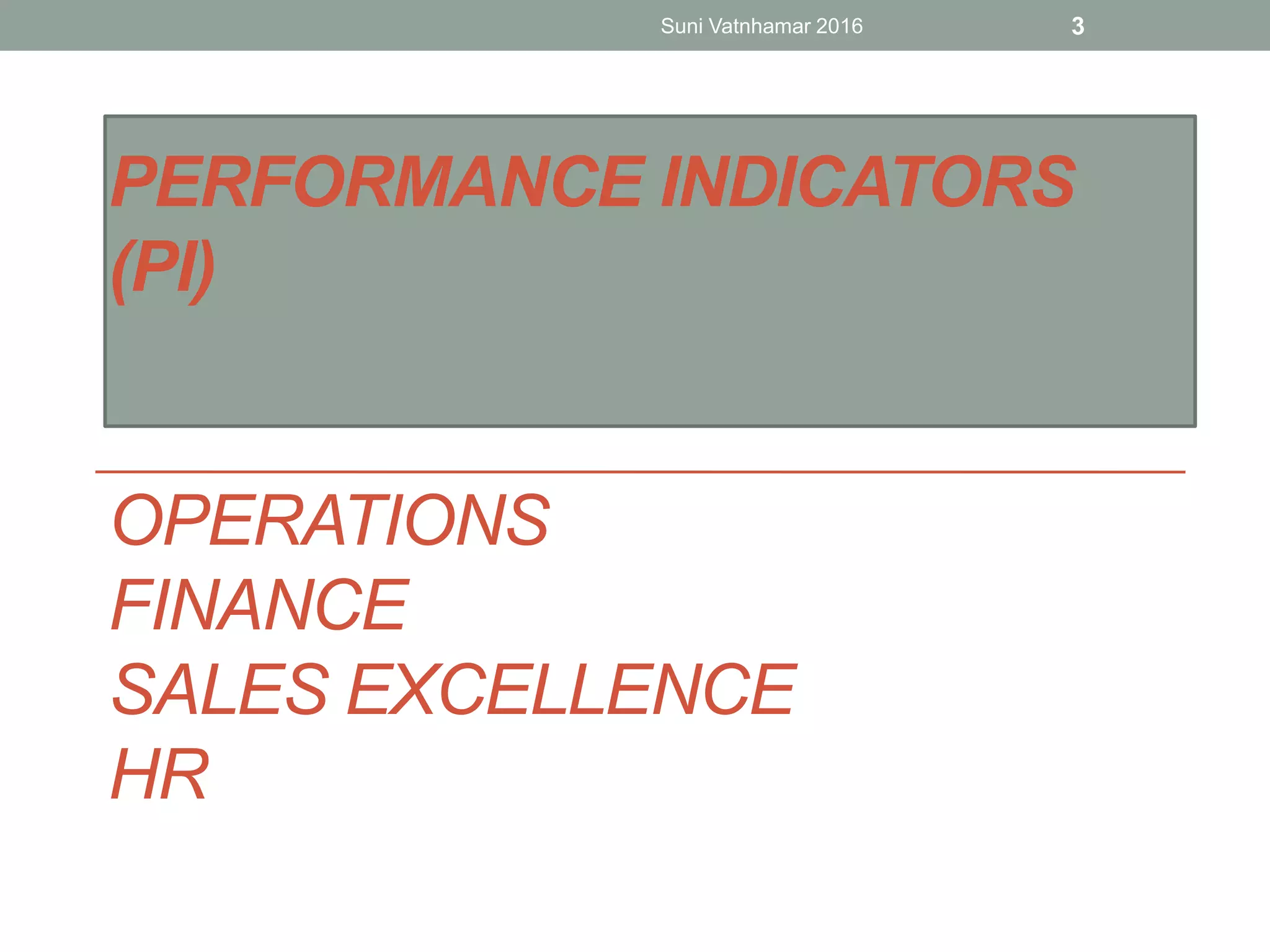 Performance Indicators for Plastic Manufacturing | PPTX