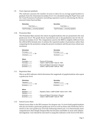 Performance indicators definition_of_terms_and_formula | PDF