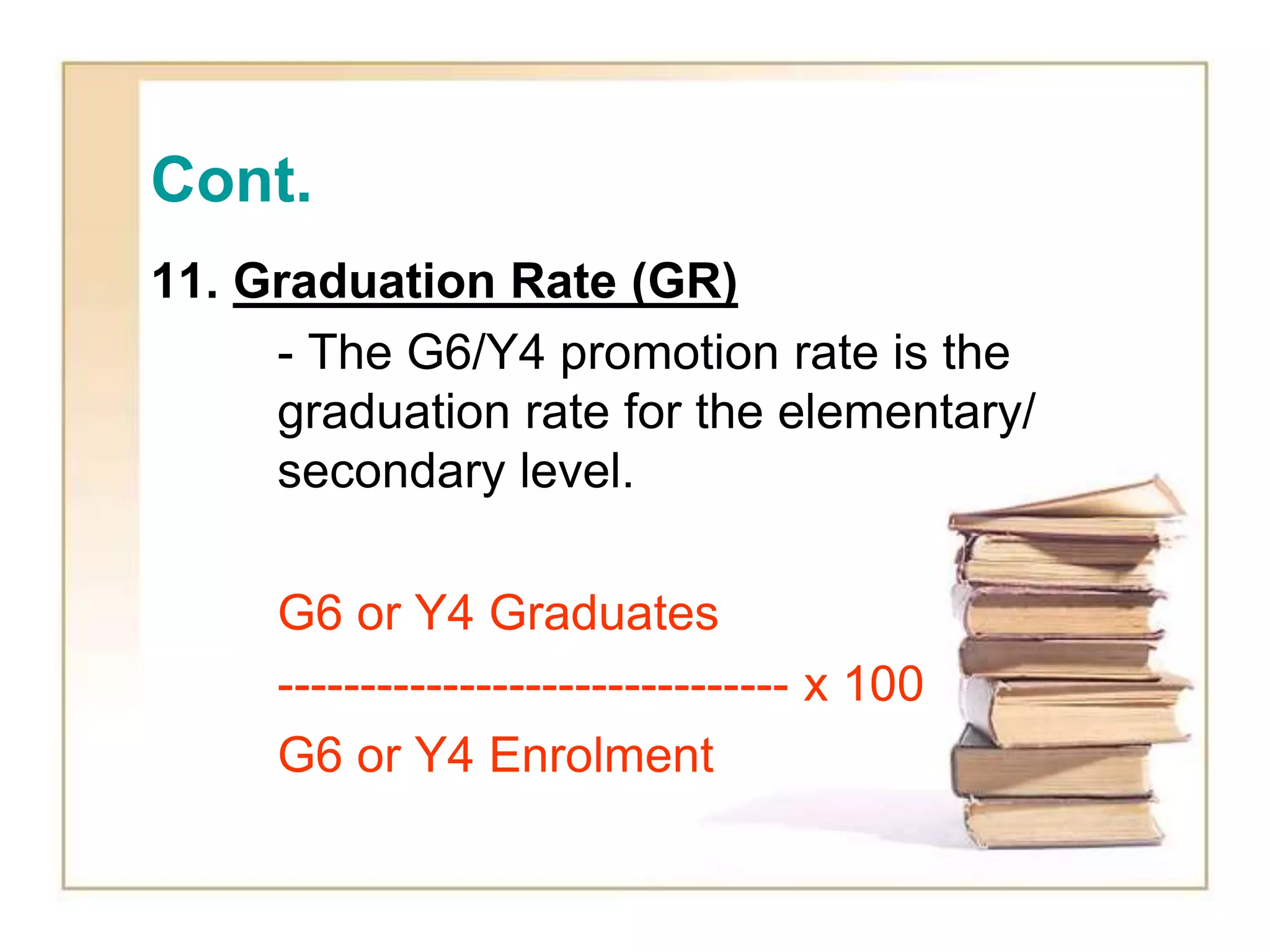 Performance indicators formula | PPT | Daycare and Pre-School | Parenting