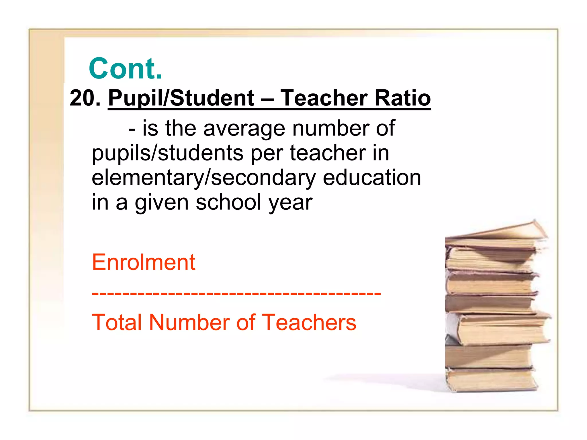 Performance indicators formula | PPT | Daycare and Pre-School | Parenting