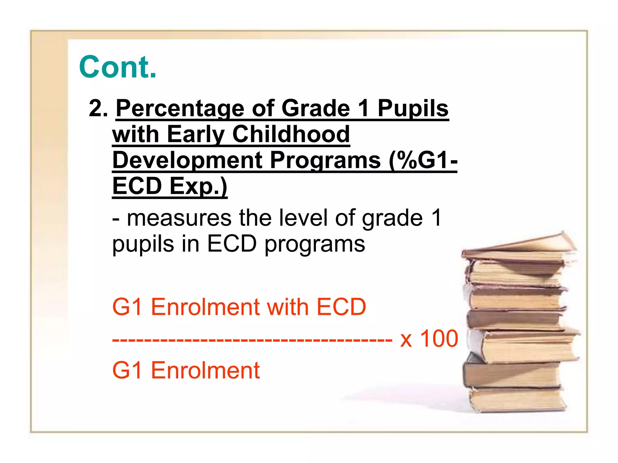 Performance indicators formula | PPT