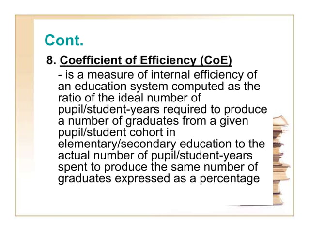 Performance indicators formula | PPT | Daycare and Pre-School | Parenting