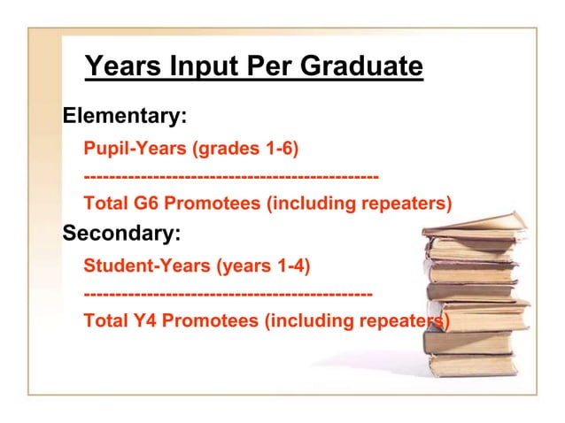 Performance indicators formula | PPT | Daycare and Pre-School | Parenting