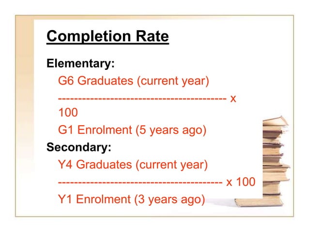Performance indicators formula | PPT | Daycare and Pre-School | Parenting