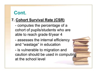 1PERFORMANCE INDICATORS & FORMULAS DEPED | PPT
