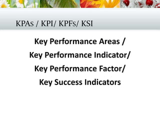 Performance indices | PPTX
