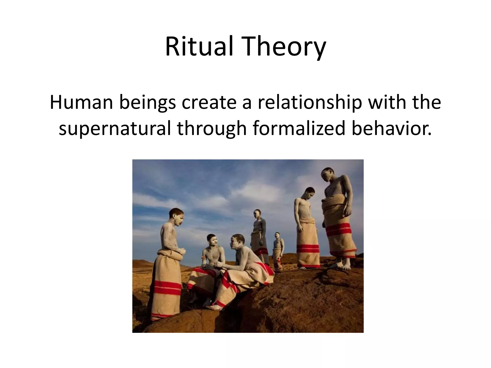 Ritual, Theatre, Performance in Life | PPT