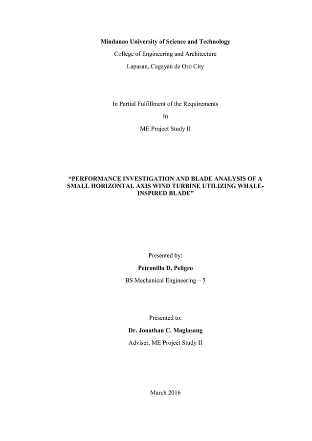 Performance Investigation And Blade Analysis Of A Small Horizontal Axis Wind Turbine Utilizing