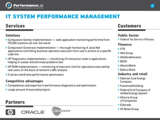 Performance lab company overview | PPT | Free Download