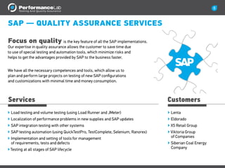 Performance lab company overview | PPT | Free Download