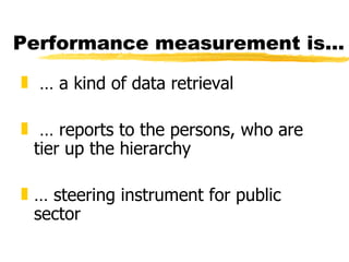 Performance Management in Public Sector | PPT