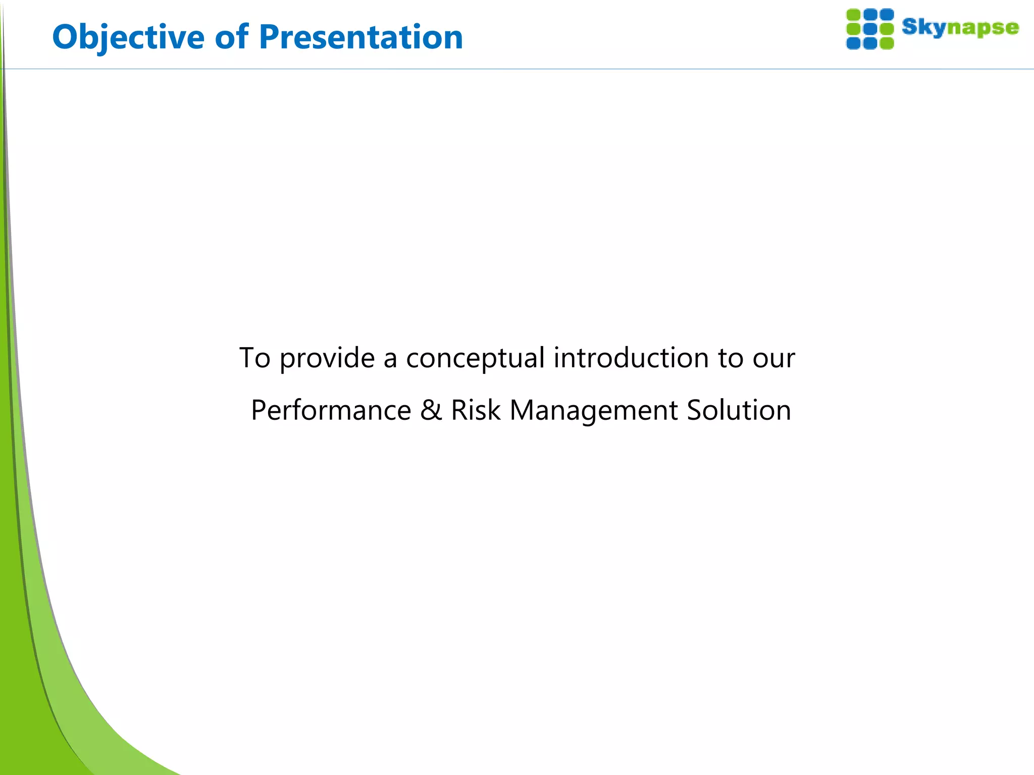 Performance & Risk Management | PPT