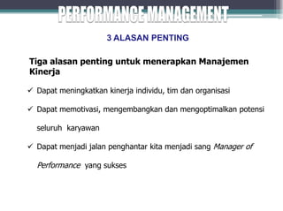 Performance management | PPTX