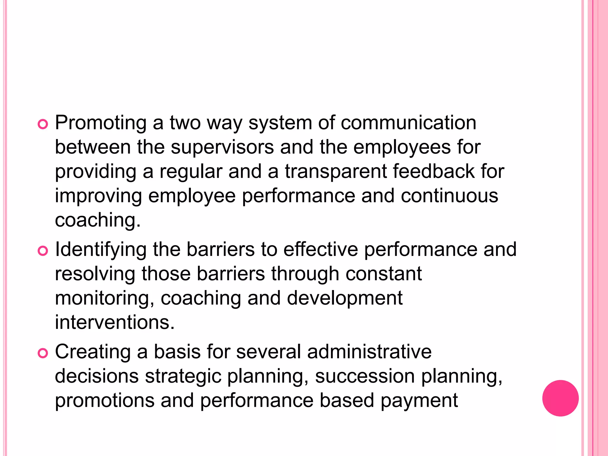 Performance management | PPTX