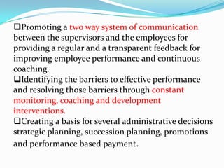 Performance management | PPTX